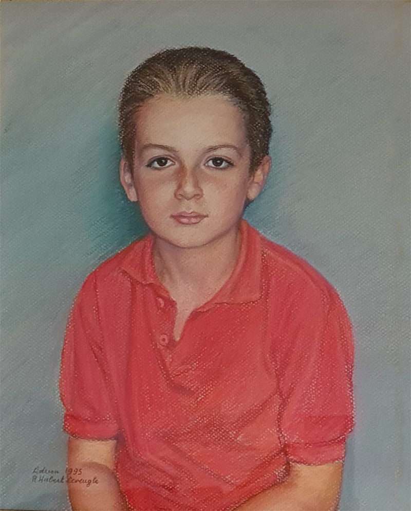 Rolande Hubert-Leveugle - Pastel portraits - portraits - enfants et adultes
